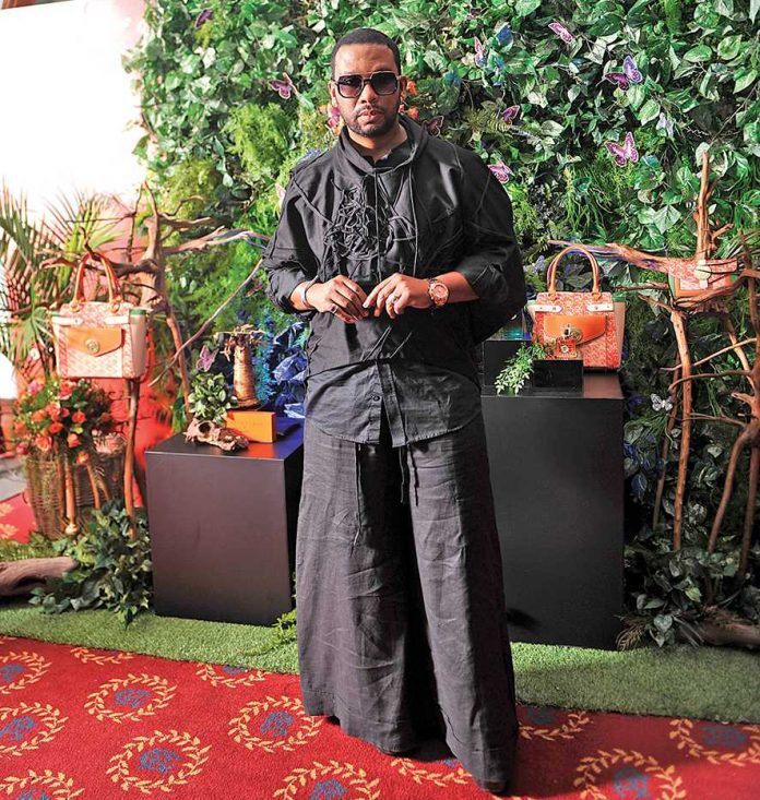 David Tlale stuns with luxury collection for cosmetics company