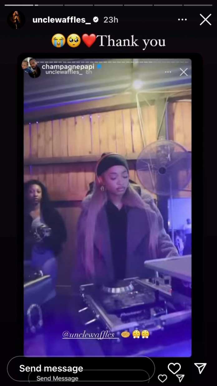 Uncle Waffles ecstatic after shout-out from Drake